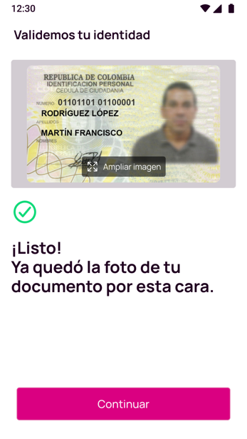 ¿Cómo escanear el documento de identidad en Nequi? – Centro de ayuda