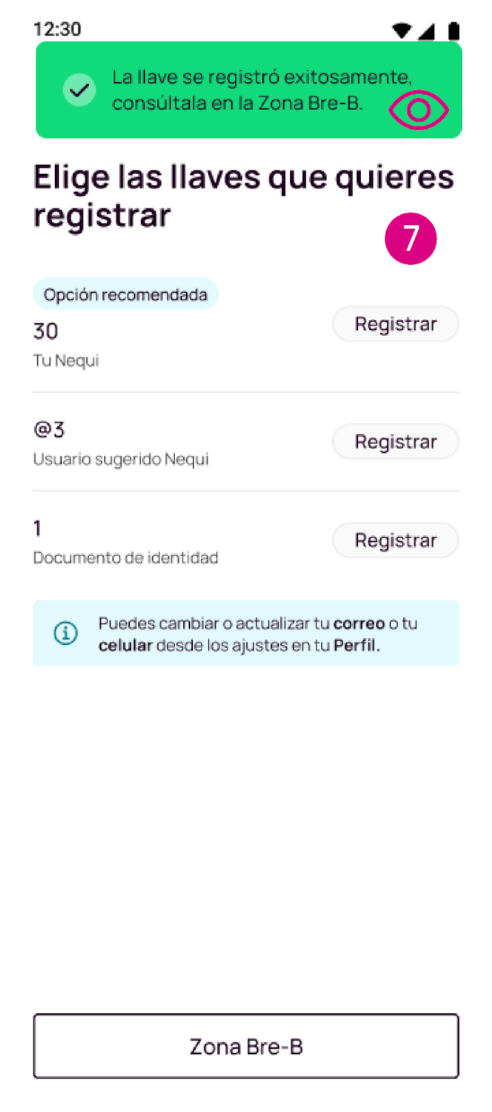 ¿Cómo registrar una llave de Bre-B en Nequi? – Centro de ayuda