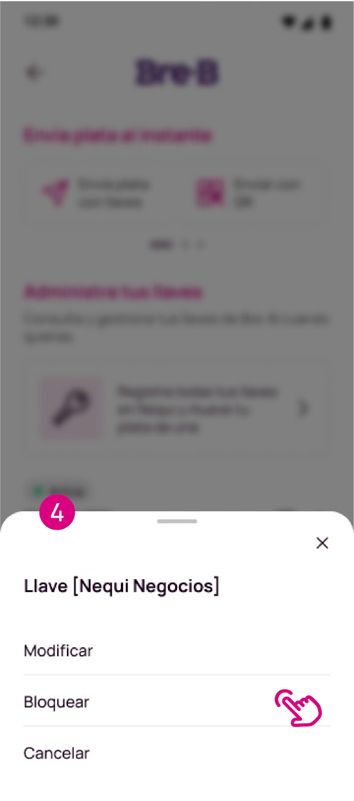 ¿Cómo consultar y gestionar las llaves de Bre-B registradas en Nequi? – Centro de ayuda