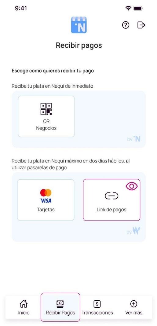 ¿Cómo usar los links de pagos de la app Nequi Negocios? – Centro de ayuda